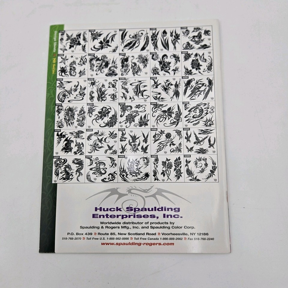 Huck Spaulding Enterprises Inc Catalog Supplement 4 Tattoo Supply ...