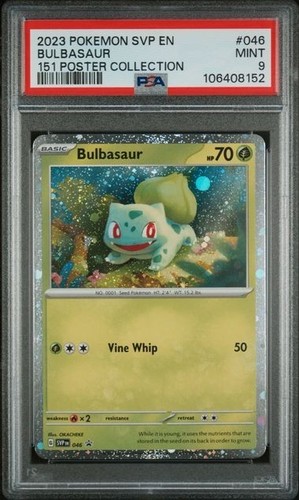 Bulbasaur - 046 (Cosmos Holo) 046 Sv: Scarlet & Violet Promo Cards Holo PSA 9 | eBay