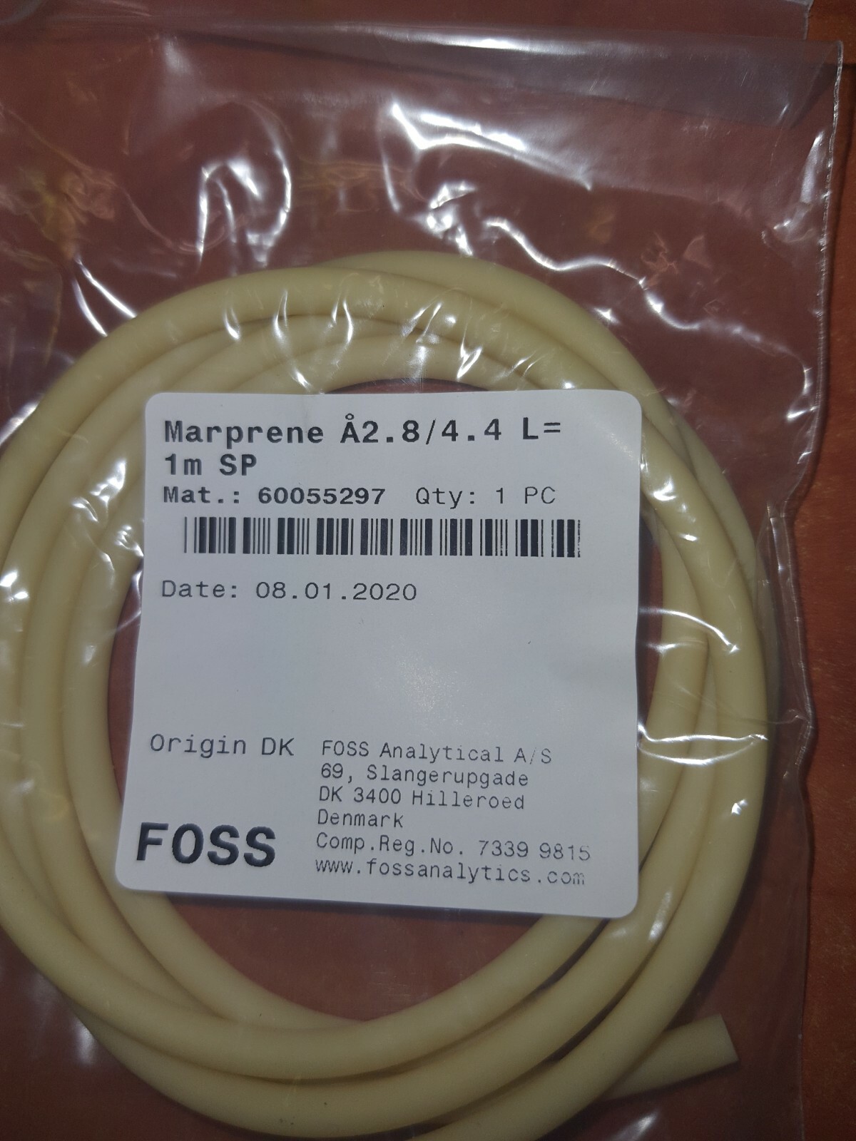 FOSS MARPRENE 2.8/4.4 L=1M SP, MATERIAL 60055297 | eBay