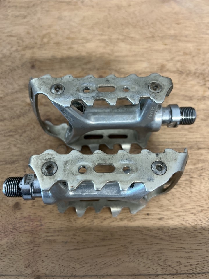 Sakae Low Fat MTP-129 Mountain Bike Pedals Silver 9/16” | eBay