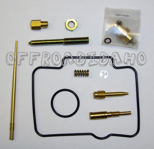 CARBURETOR CARB REBUILD REPAIR GASKET & JET KIT KAWASAKI KX125 KX-125 ...