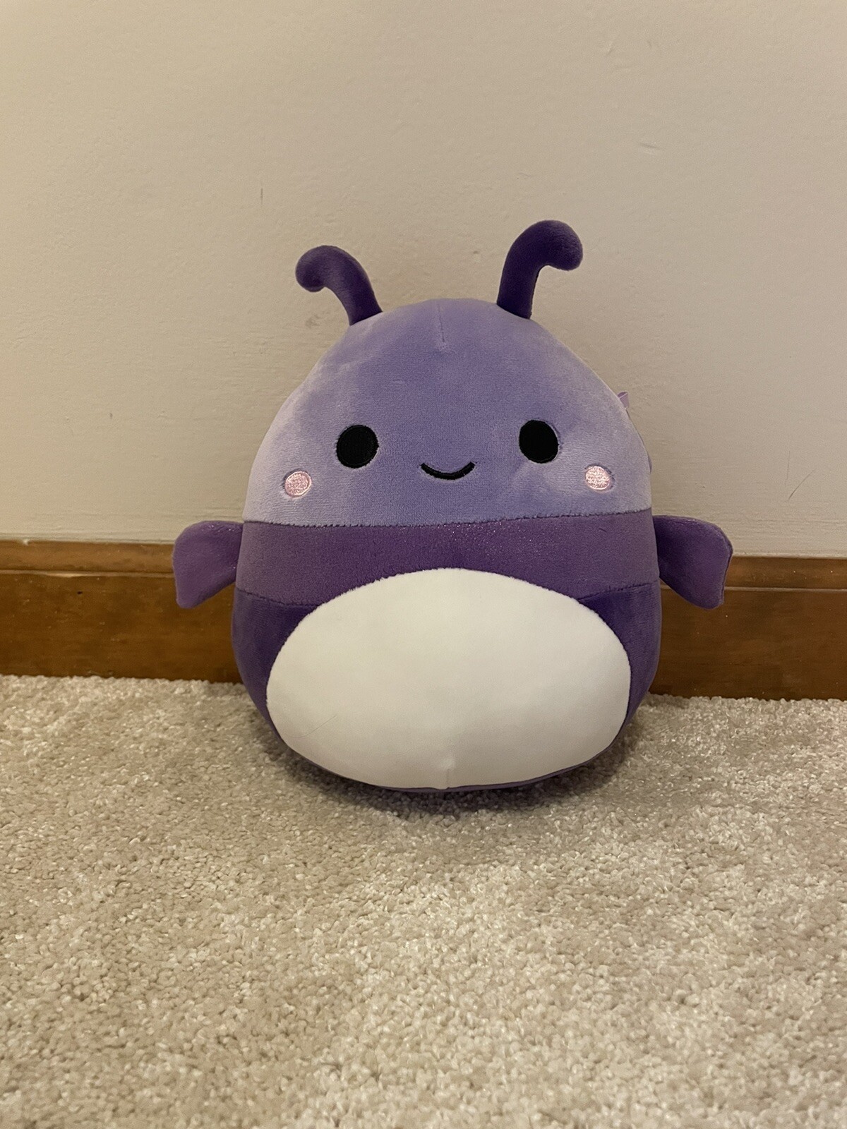 Squishmallow 7.5" AXEL the PURPLE BEETLE PLUSH New No Tag | eBay