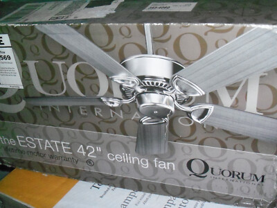 Quorum Lighting - 42``Ceiling Fan - Ceiling Fan - Estate - Ceiling Fan ...