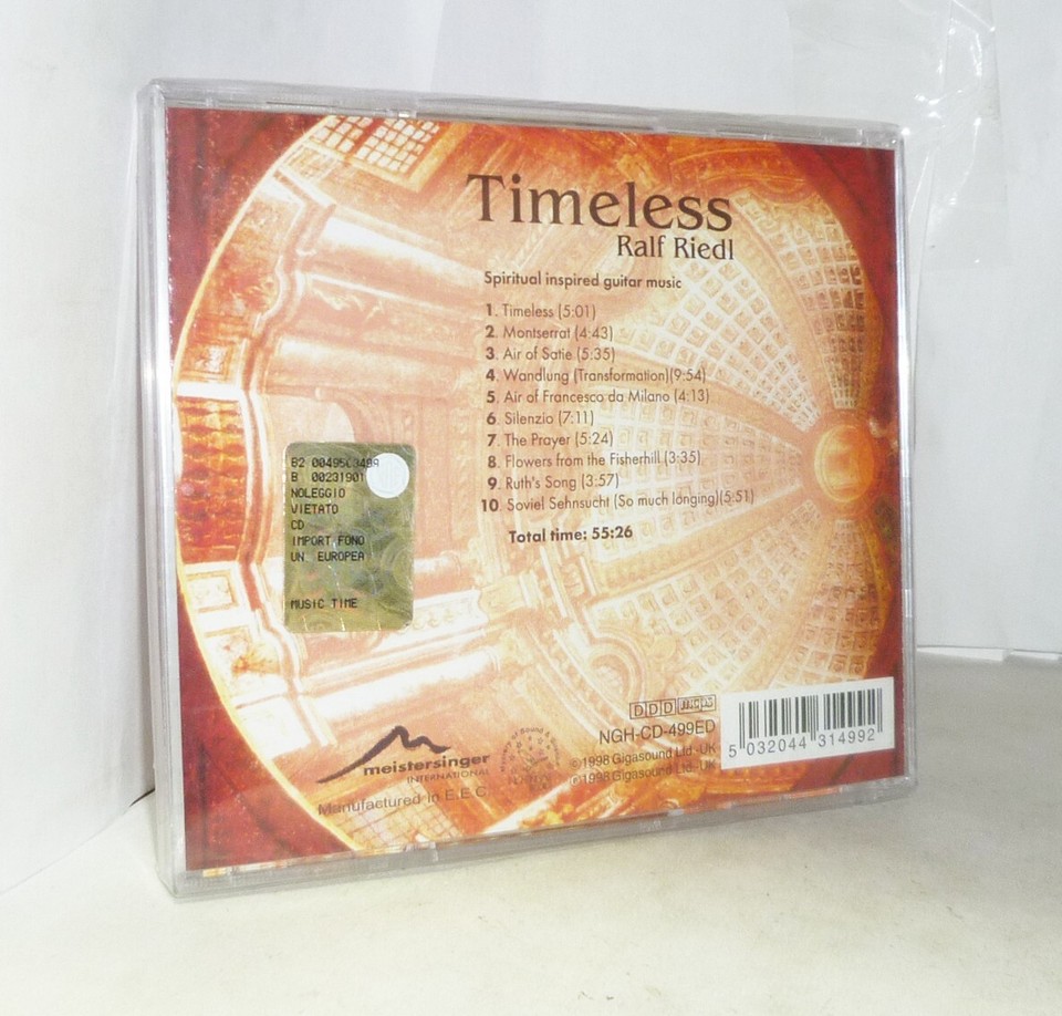 Timeless - Ralph Riedl - Poetry On Guitar - New And Sealed Music CD | eBay