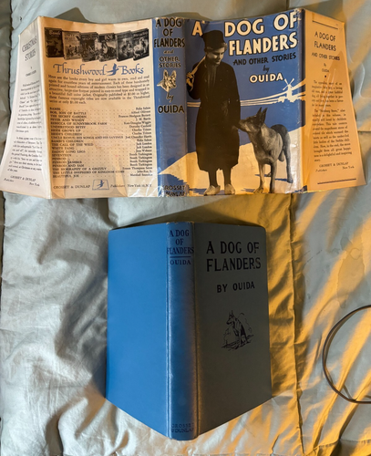 A Dog of Flanders by Ouida movie tie-in DJ VG+ c1935 Frankie Thomas | eBay