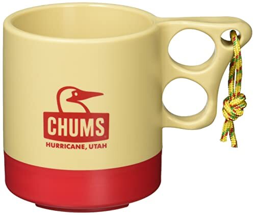 CHUMS Camper Mug Beige/Red 250mL CH62-1244-B053-00 4550287171178 | eBay