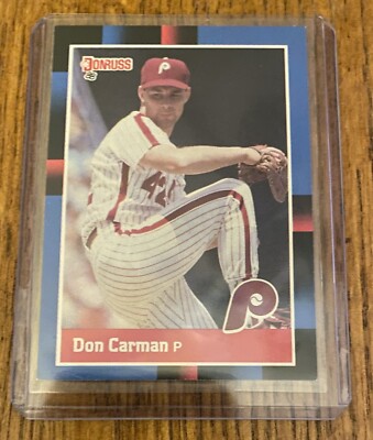 1988 Donruss #385 Don Carman | eBay