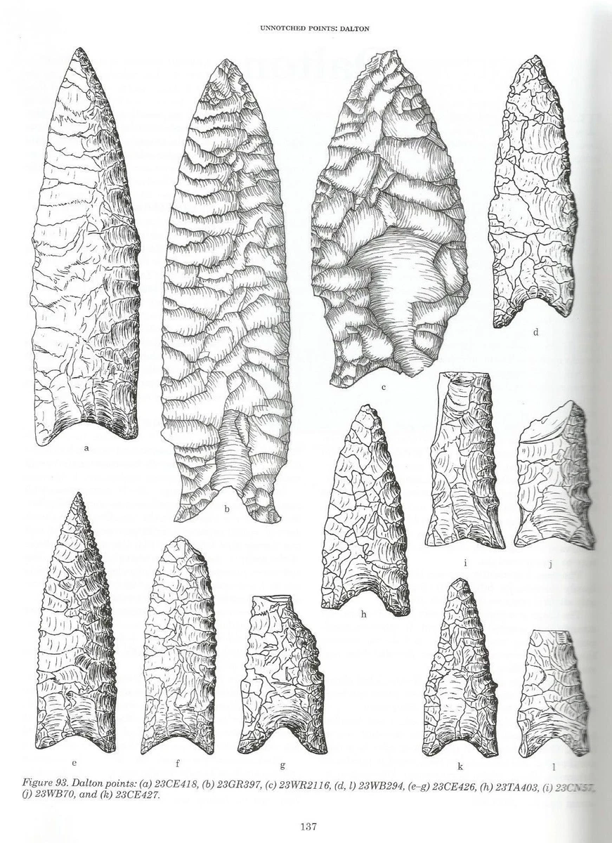 Native American Arrowhead Drawing