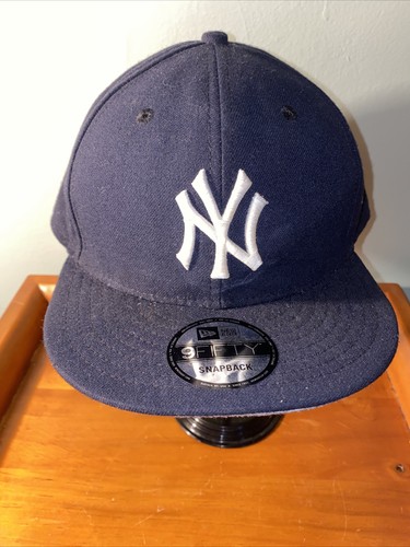 New York Yankees New Era MLB High 59FIFTY Snapback Hat Home Colors Blue ...