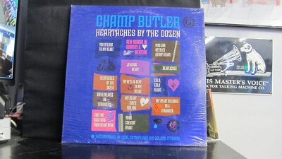CHAMP BUTLER, HEARTACHES BY THE DOZEN - SEALED LP LP6334S | eBay