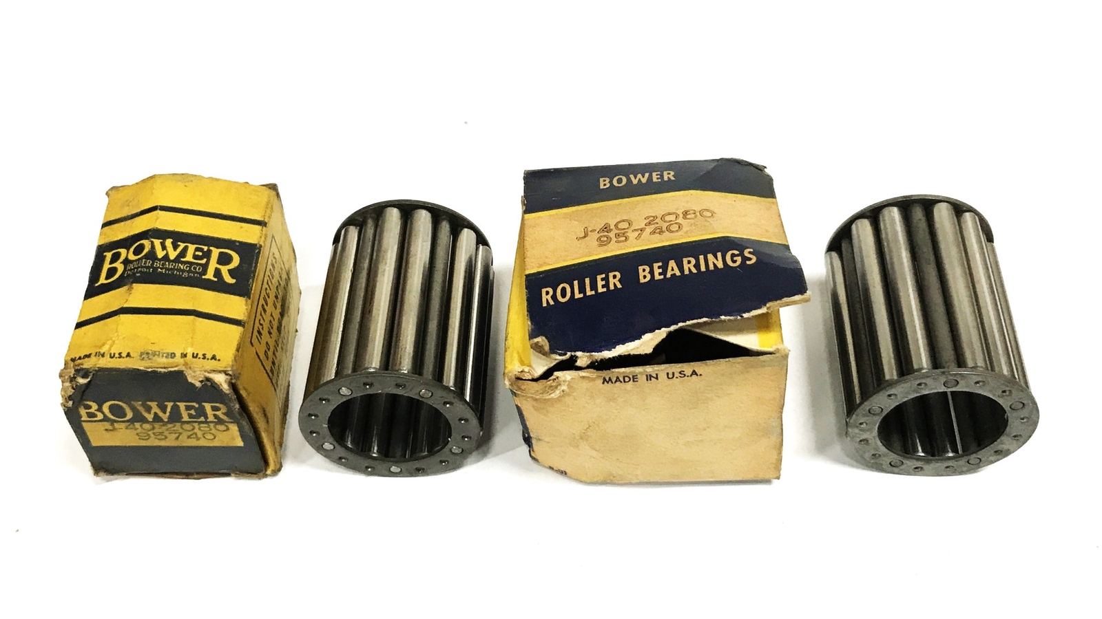 Bower/BCA Cylindrical Roller Bearing J402080 [Lot of 2] NOS | eBay