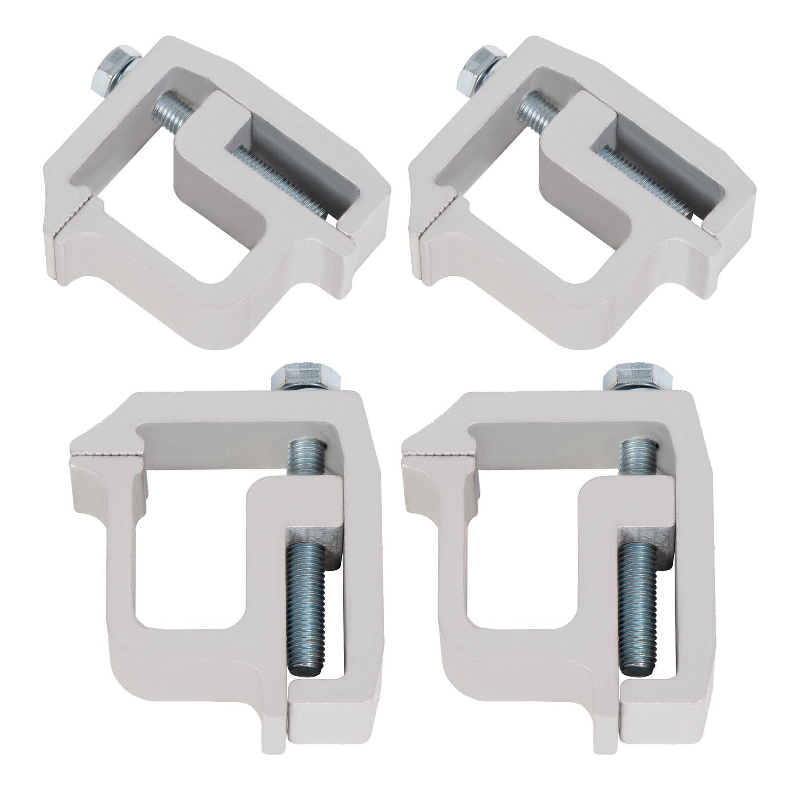 4 PCS Silver Truck Cap Topper Camper Shell Mounting Clamps Heavy Duty ...