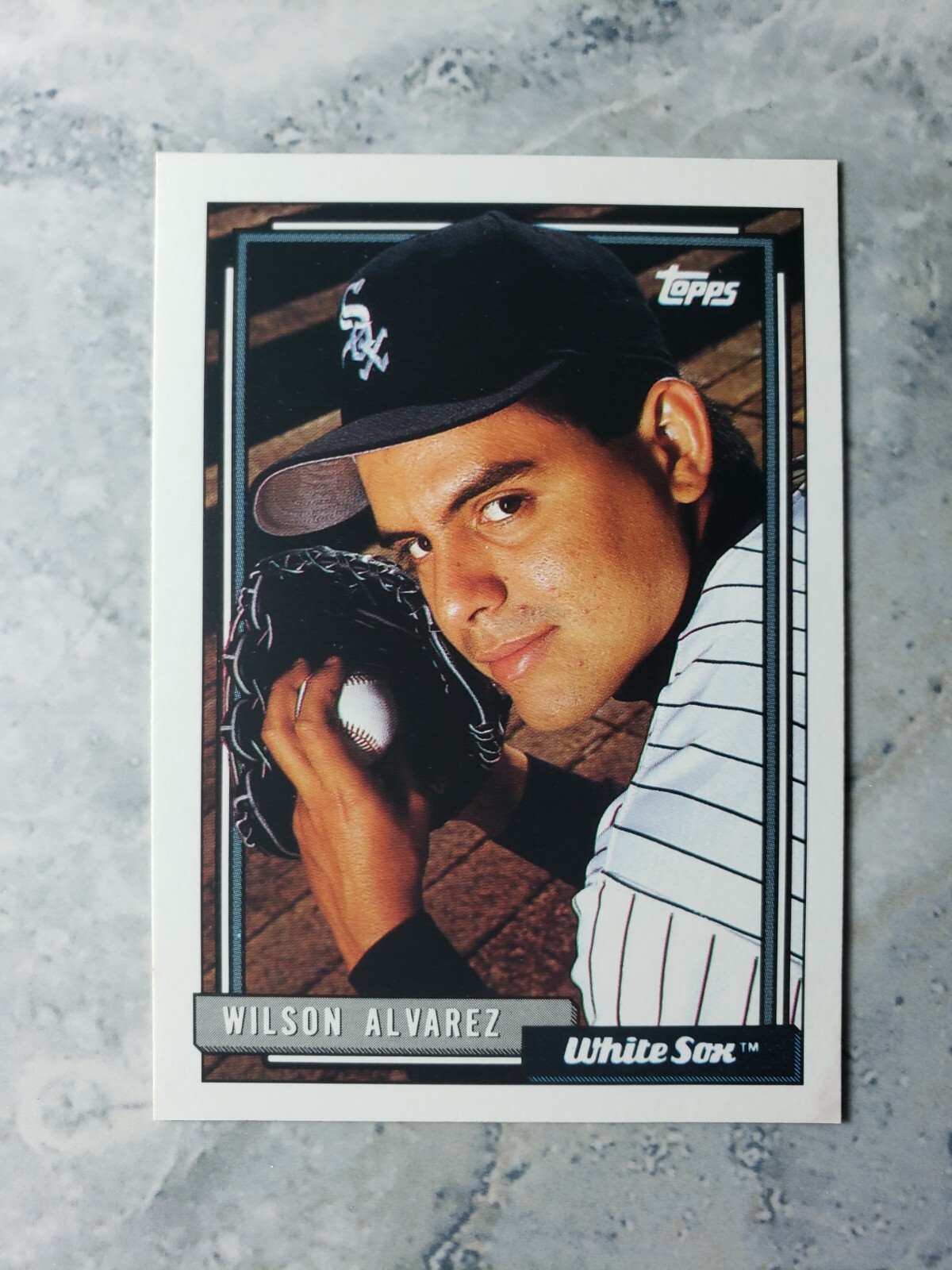 1992 Topps Baseball Card Wilson Alvarez Chicago White Sox #452 A136 | eBay