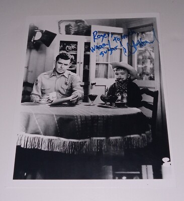 The Andy Griffith Show Autographed Photo Clint Howard "Waaay To Much ...