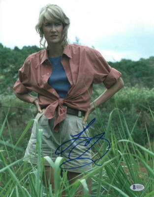 LAURA DERN SIGNED 11X14 PHOTO JURRASIC PARK AUTHENTIC AUTOGRAPH BECKETT ...