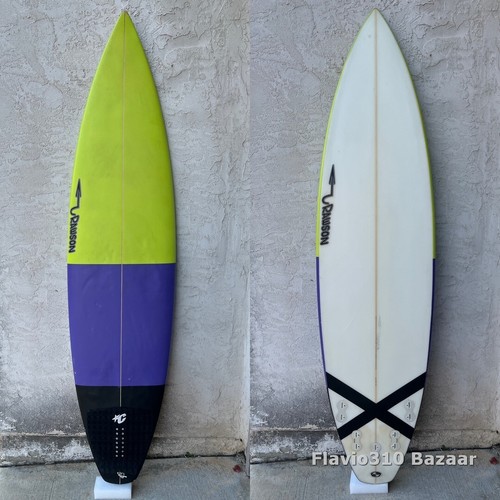 RAWSON SURFBOARDS Step Up Shortboard HSK8+ 6'5 x 18 3/8 x 2 1/4 - 5 FCS ...