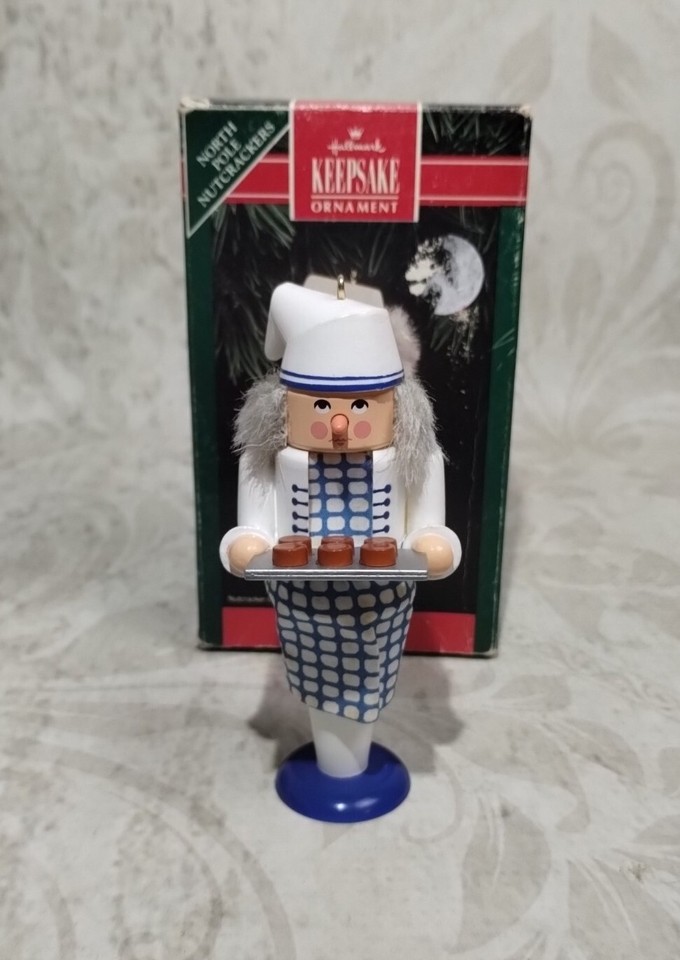Lot of 3 Hallmark Keepsake 1992 North Pole Nutcracker Ornaments Eric ...
