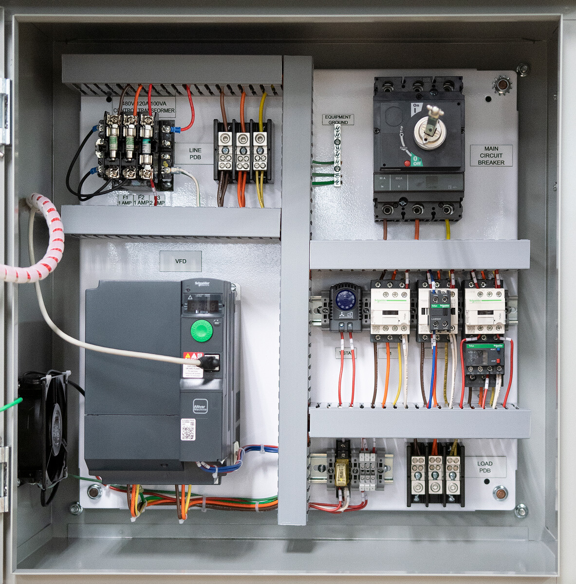 ATV320U75N4C SQD 30A 480V 10HP UL508A Certified Enclosed Variable Drive ...