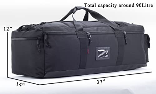 Large Military Duffle Bag Tactical Gear Load Out Bag Deployment Cargo ...