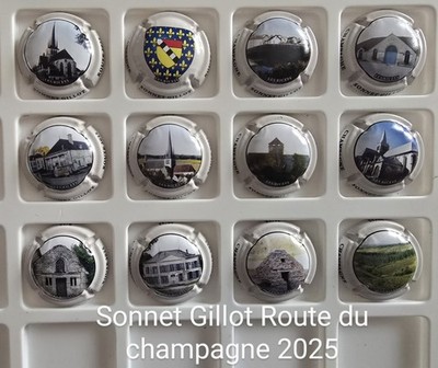 NEWS CAPSULE DE CHAMPAGNE Sonnet Gillot La Route Du Champagne 2025 | eBay