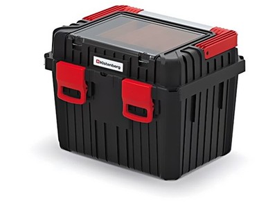 KHVA453535BS-S411 Tool Box Black Polymer HEAVY 445x360x337mm 25kg K | eBay