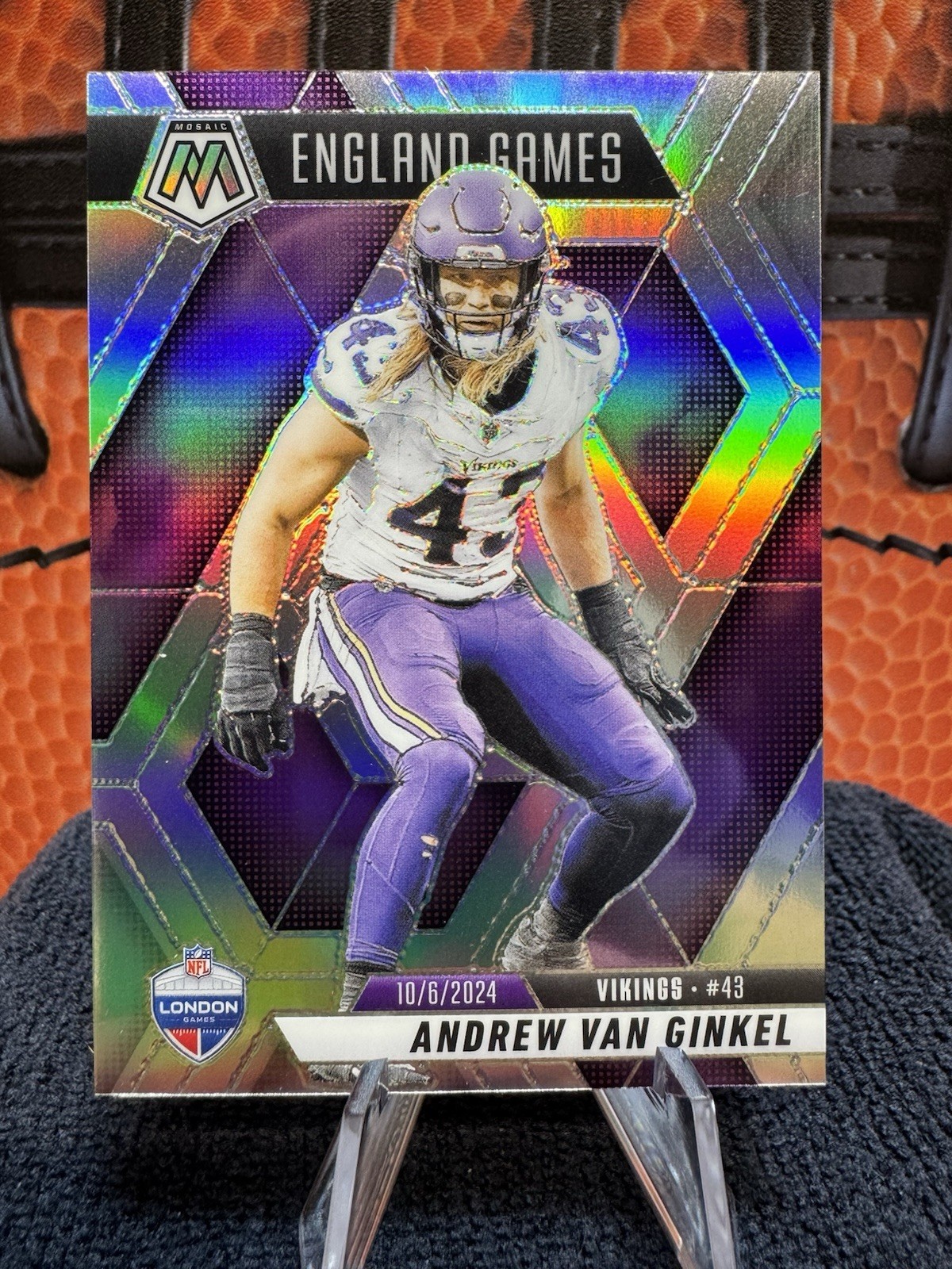 2025 Panini Mosaic - International Games Andrew Van Ginkel #251 Silver ...
