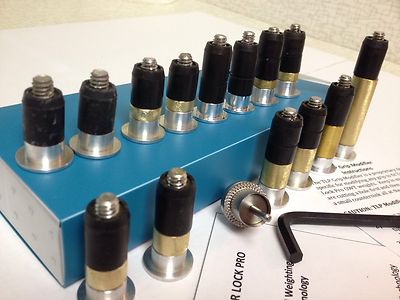 Tour Lock Counter Balance 14 Pc-Assorted Weight Package w/ Tools/Manual ...