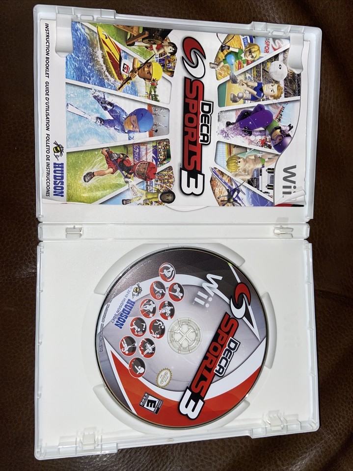 Deca Sports 3 (Nintendo Wii, 2010) COMPLETE CIB disk/case/manual🔥 ...