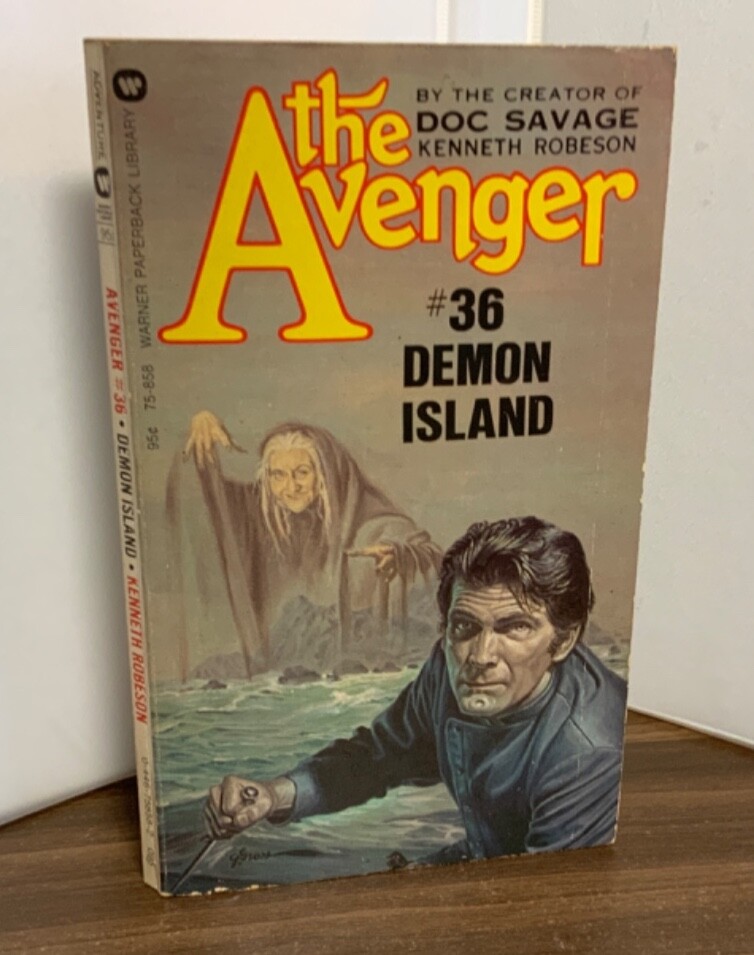 The Avenger #36 - DEMON ISLAND by Kenneth Robeson (Creator of Doc ...