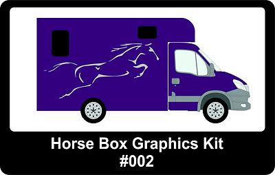 Horse Box Graphics, Available In Any Colour, Graphics Kit #002 | eBay UK