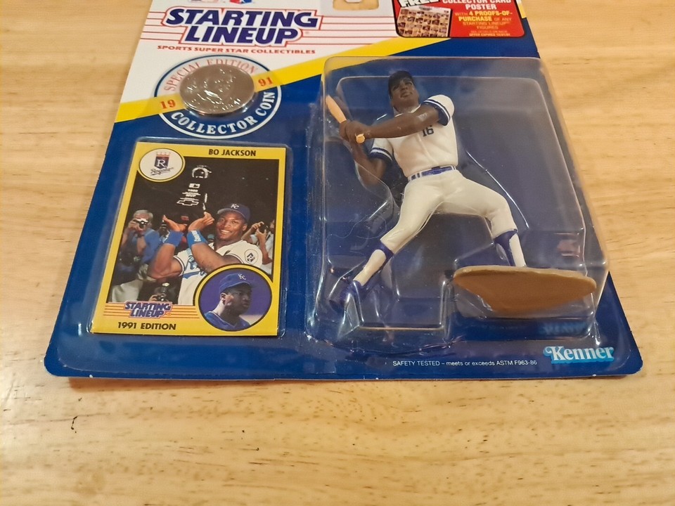 1991 BO JACKSON KENNER STARTING LINEUP KC Royals | eBay