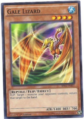 3 x Gale Lizard - BP03-EN007 - Common - 1st Edition Near Mint, English ...