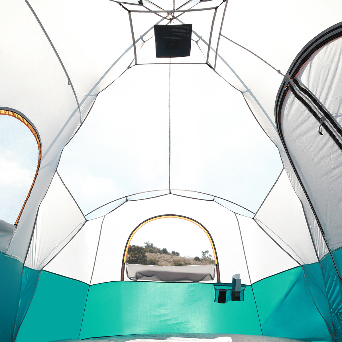 Camping Big Tent 7-10 Person Eesy Set Up Family Outing Hiking Shade ...