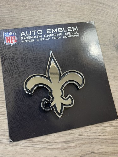 New Orleans Saints Football Metal Car Auto Emblem Logo FREE First Class ...