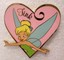 Tinker Bell Pink Heart Tink Peter Pan Japan Disney Mall Pin C05 | eBay