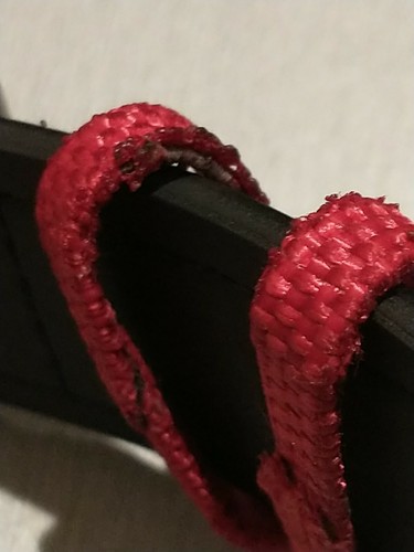 Diesel Mr. Daddy 2.0 57mm Silver Stainless Steel Case with Red Nylon ...