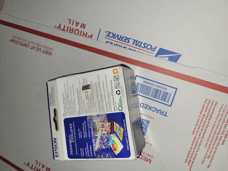 NEW Epson 125 Standard capacity Color Multi-Pack CMY Ink Cartridges ...