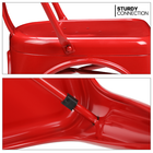 Red[4 PCS STACKABLE METAL SIDE CHAIR]Outdoor Wedding Commercial Event ...