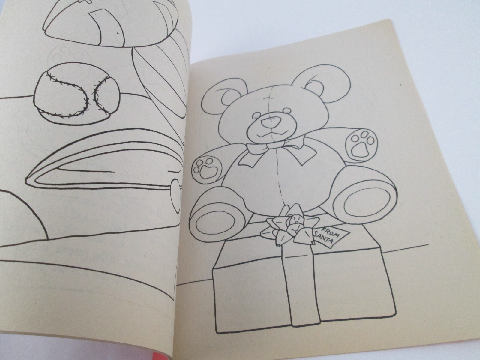 LANDOLL'S Vintage 1989 Christmas Santa COLORING & Activity BOOK Unused ...