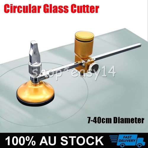 7-40cm Adjustable Circular Glass Cutter with Suction Cup Circle Glass ...