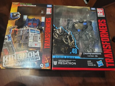 TRANSFORMERS STUDIO SERIES Optimus Prime MEGATRON THE RIDE-3D UNIVERSAL ...