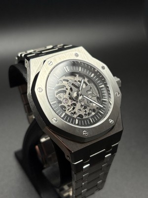 Custom Skeleton Seiko Mod Automatic Watch 42mm | eBay