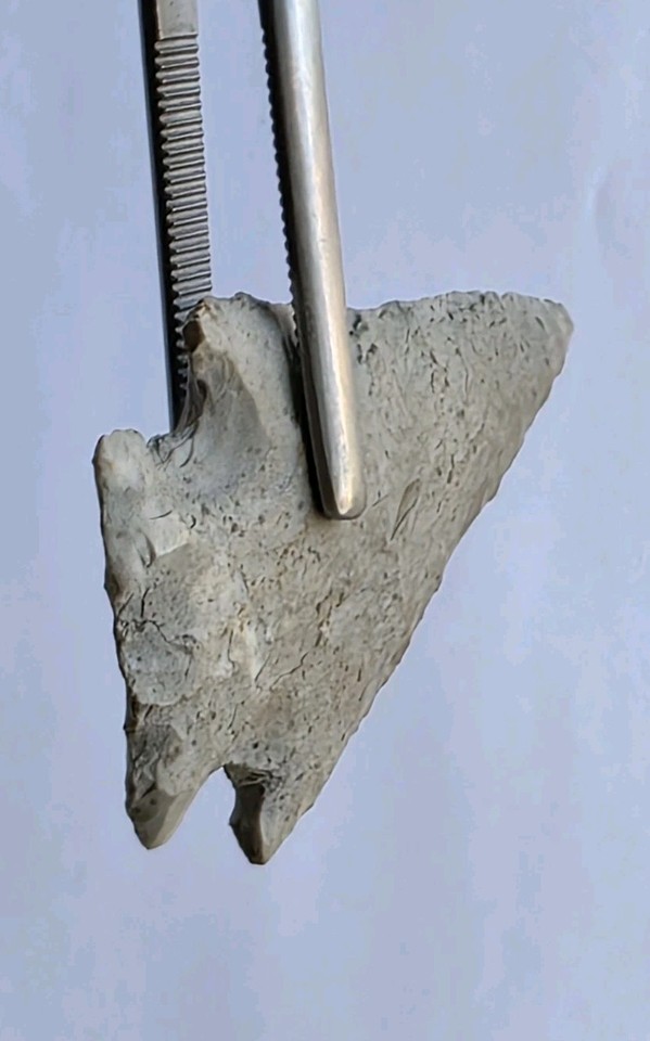 Missouri Arrowhead Spear Projectile Point 3" Kirk Corner Notched Chert ...
