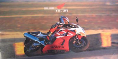 2000 Honda Full Line Motorcycle Brochure Touring Valkyrie Shadow ...