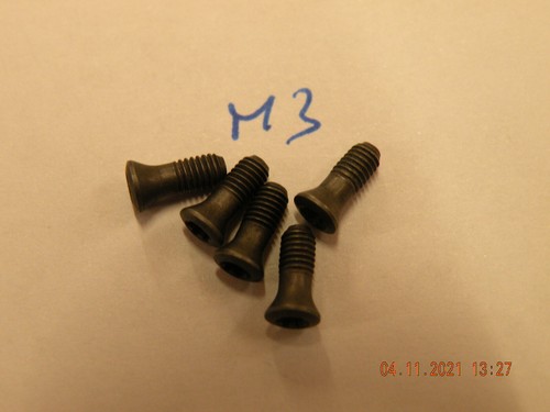 x5 off Sandvik M3 U-Drill carbide insert screws Original Sandvik Torx ...