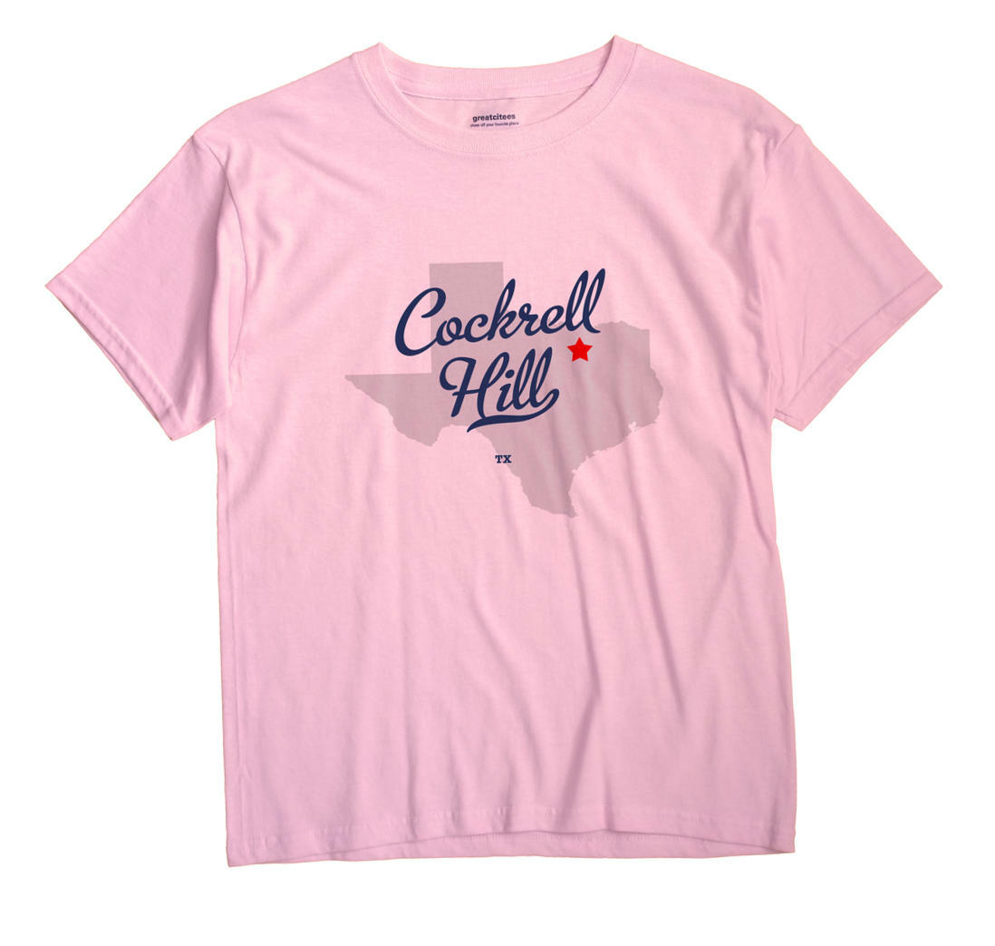 Cockrell Hill Texas TX T-Shirt MAP | eBay
