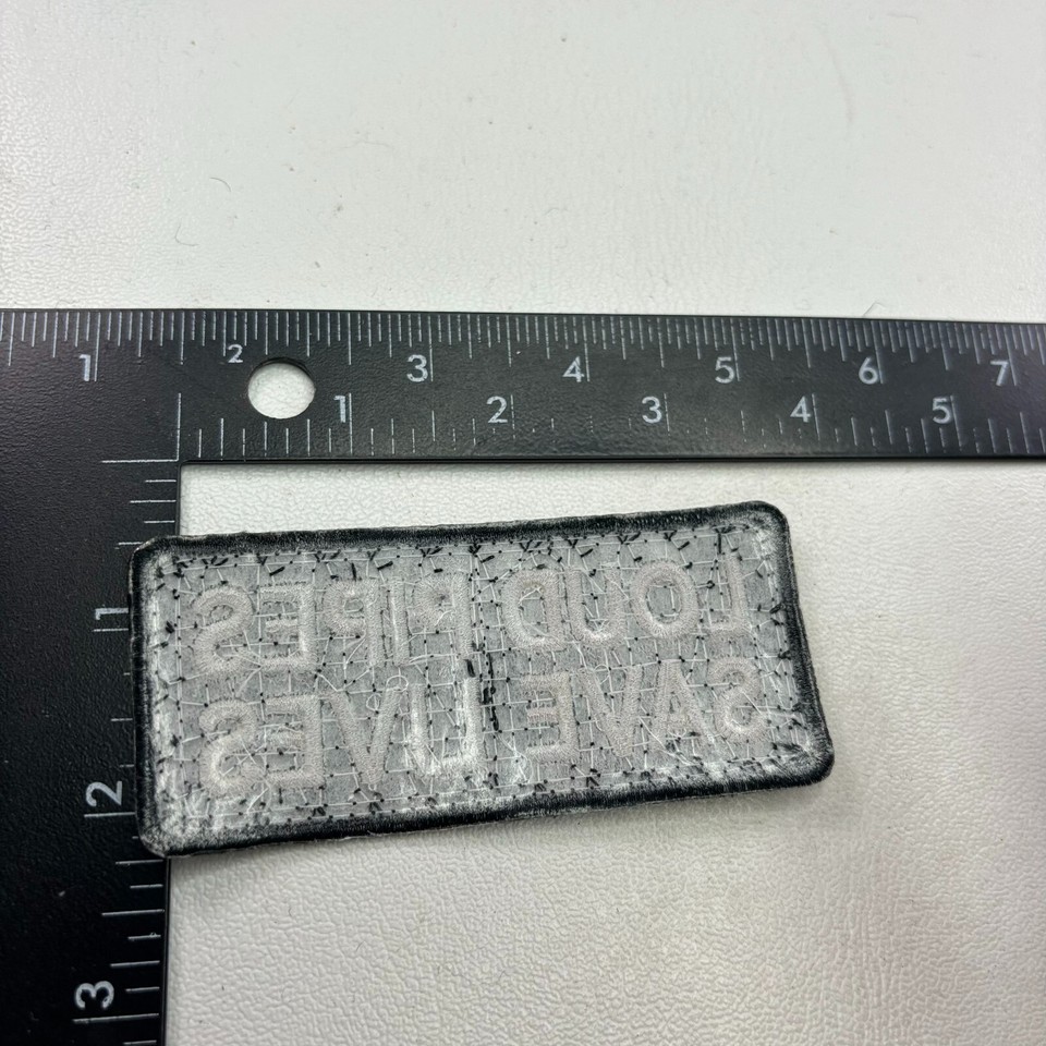 LOUD PIPES SAVE LIVES Motorcycle Biker Patch 441L | eBay