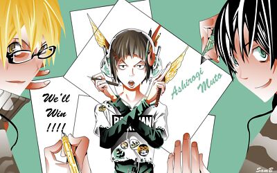 Anime bakuman boys moritaka mashiro takagi akito niizuma Playmat Gaming ...