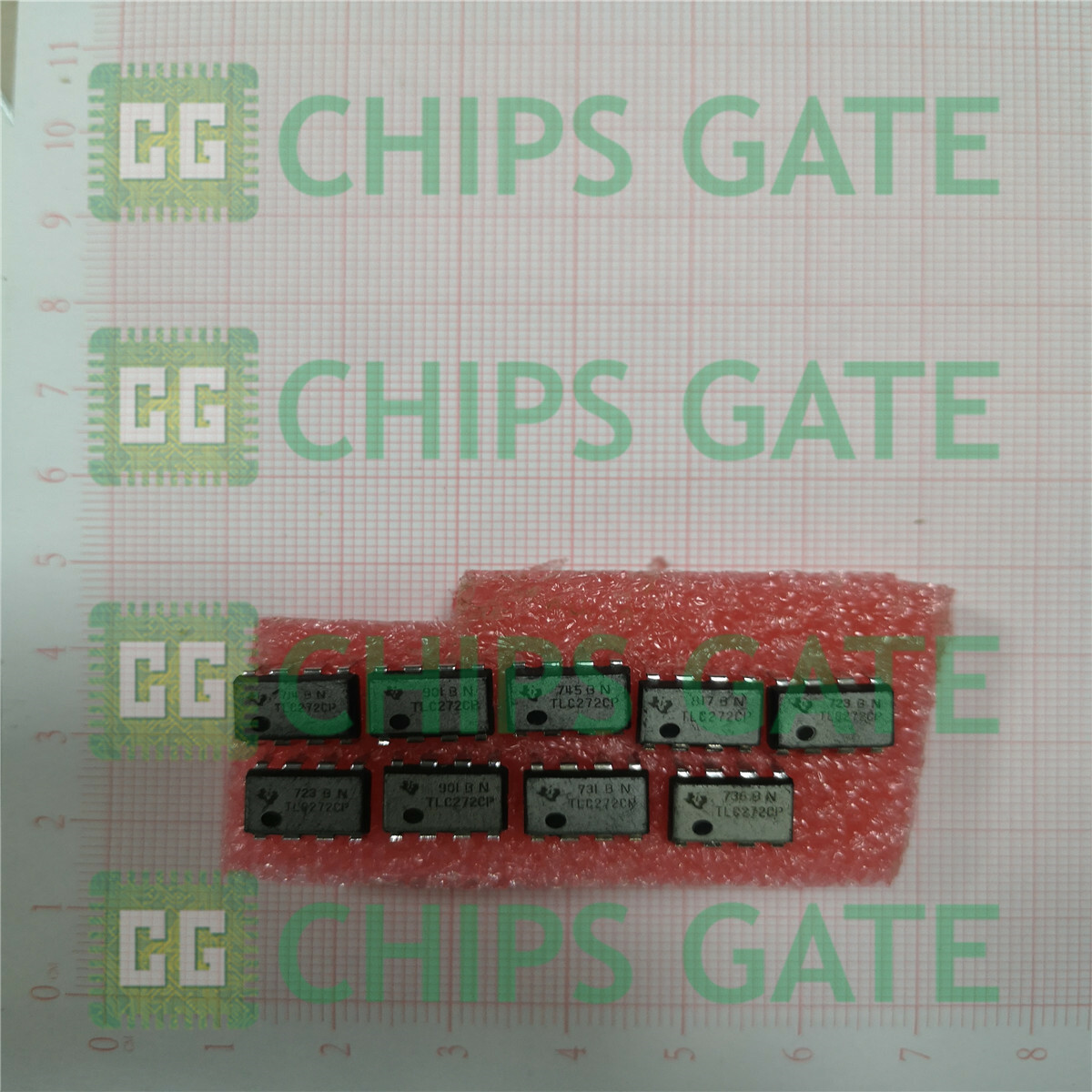 9PCS TLC272CP TLC272 LinCMOS Precision DUAL Operational Amplifiers Op ...