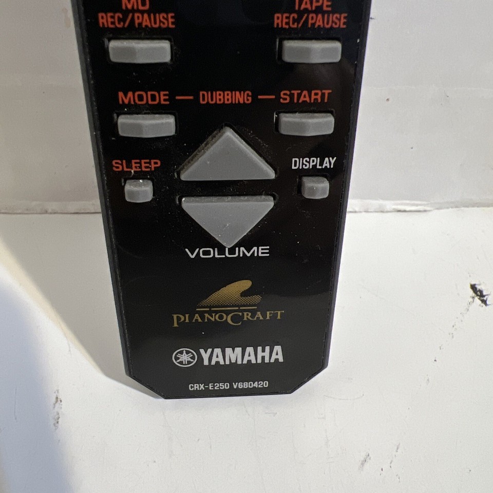 Authentic OEM Yamaha CRX-E250 V680420 PianoCraft Stereo Remote Control ...
